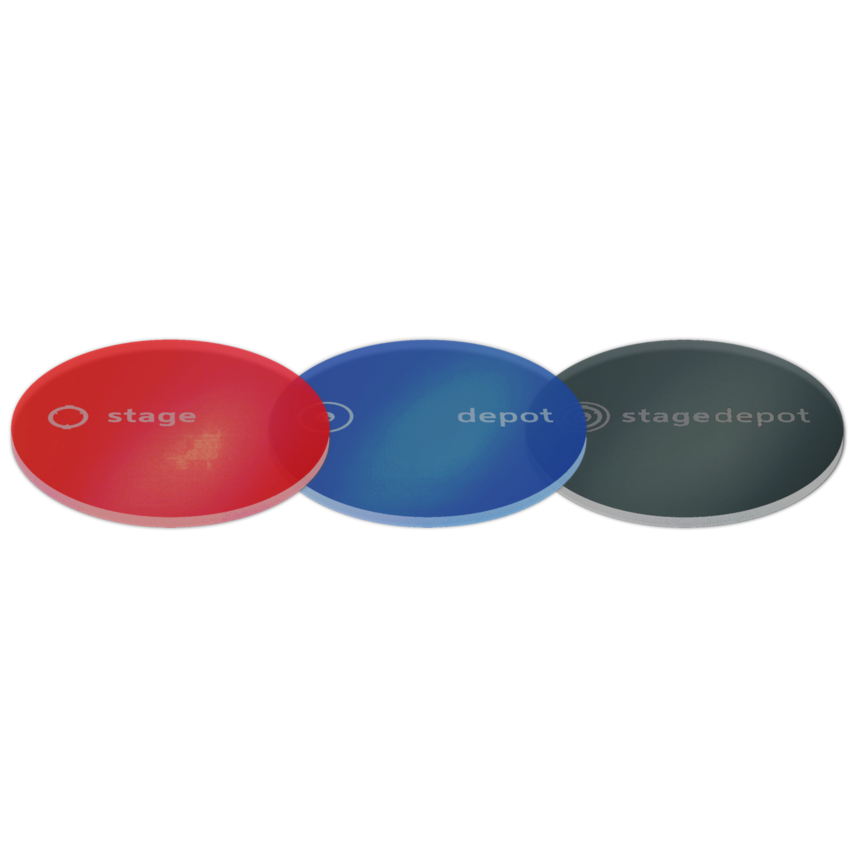 Custom Three Colour Glass Gobo Stage Depot